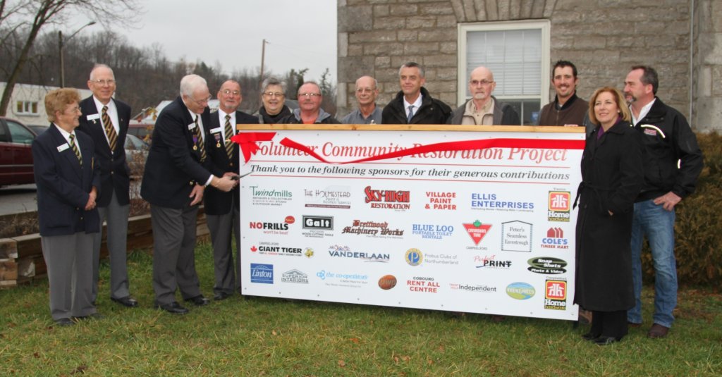 Sky-High Historical Restoration | Campbellford Legion